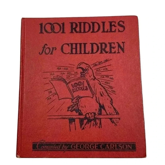 American Vintage | Other | 949 101 Riddles For Children George Carlson ...